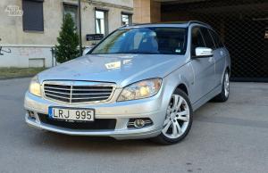 Grey Mercedes-Benz c-220 2009 in Vilnius, with an engine capacity of 2.20 L and mileage of 420 thousand km for 2450 €, photo  on AUTOMOTO.COM.LV
