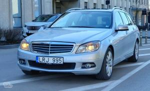 Pelēks Mercedes-Benz c-220 2009 Viļņa, ar dzinēja tilpumu 2.20 L un nobraukumu 420 tūkst. km par 2450 €, foto  vietnē AUTOMOTO.COM.LV