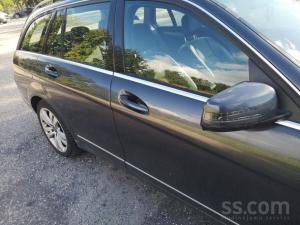 Grey Mercedes-Benz c-220 2009 in Valmiera, with an engine capacity of 2.20 L and mileage of 362 thousand km for 3800 €, photo 3 on AUTOMOTO.COM.LV