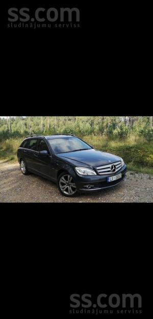 Grey Mercedes-Benz c-220 2009 in Valmiera, with an engine capacity of 2.20 L and mileage of 362 thousand km for 3800 €, photo 9 on AUTOMOTO.COM.LV