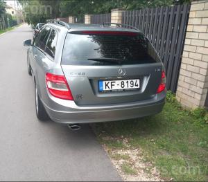 Grey Mercedes-Benz c-220 2010 in Riga, with an engine capacity of 2.20 L and mileage of 0 thousand km for 4700 €, photo 4 on AUTOMOTO.COM.LV