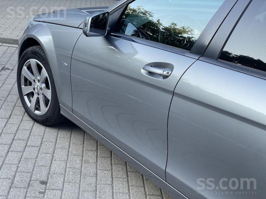 Grey Mercedes-Benz c-220 2011 in Jurmala, with an engine capacity of 2.20 L and mileage of 0 thousand km for 5650 €, photo 13 on AUTOMOTO.COM.LV