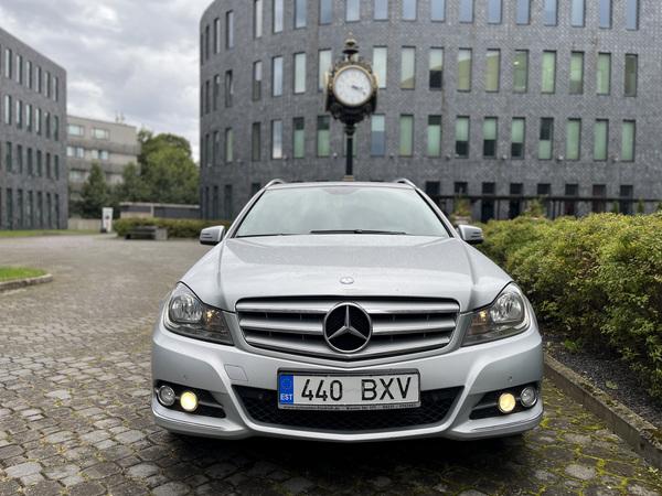 Grey Mercedes-Benz c-220 2011 in Tallinn, with an engine capacity of 2.20 L and mileage of 326 thousand km for 4990 €, photo 3 on AUTOMOTO.COM.LV