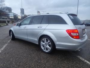 Grey Mercedes-Benz c-220 2012 in Vilnius, with an engine capacity of 2.10 L and mileage of 360 thousand km for 4999 €, photo 4 on AUTOMOTO.COM.LV
