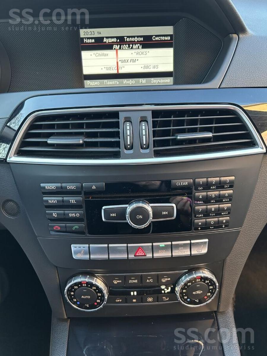 Pelēks Mercedes-Benz c-220 2013 Rīga, ar dzinēja tilpumu 2.20 L un nobraukumu 256 tūkst. km par 7000 €, foto 13 vietnē AUTOMOTO.COM.LV