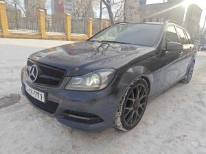 Grey Mercedes-Benz c-220 2014 in Klaipeda, with an engine capacity of 2.14 L and mileage of 28 thousand km for 5190 €, photo  on AUTOMOTO.COM.LV
