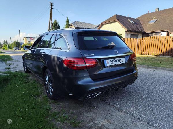 Pelēks Mercedes-Benz c-220 2014 Marijampole, ar dzinēja tilpumu 2.14 L un nobraukumu 328 tūkst. km par 8300 €, foto 5 vietnē AUTOMOTO.COM.LV