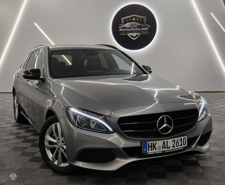Pelēks Mercedes-Benz c-220 2015 Marijampole, ar dzinēja tilpumu 2.20 L un nobraukumu 257 tūkst. km par 11650 €, foto 1 vietnē AUTOMOTO.COM.LV