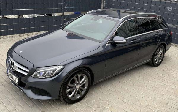 Grey Mercedes-Benz c-220 2015 in Marijampole, with an engine capacity of 2.14 L and mileage of 243 thousand km for 11999 €, photo 6 on AUTOMOTO.COM.LV