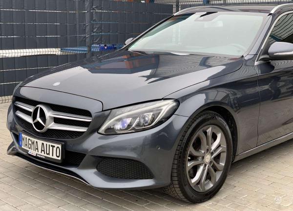 Grey Mercedes-Benz c-220 2015 in Marijampole, with an engine capacity of 2.14 L and mileage of 243 thousand km for 11999 €, photo 8 on AUTOMOTO.COM.LV