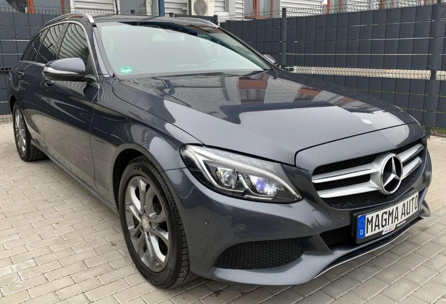 Grey Mercedes-Benz c-220 2015 in Marijampole, with an engine capacity of 2.14 L and mileage of 243 thousand km for 11999 €, photo 10 on AUTOMOTO.COM.LV