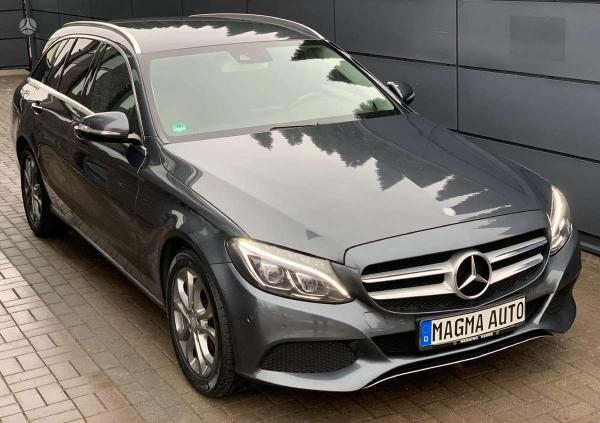 Grey Mercedes-Benz c-220 2015 in Marijampole, with an engine capacity of 2.14 L and mileage of 243 thousand km for 11999 €, photo 6 on AUTOMOTO.COM.LV