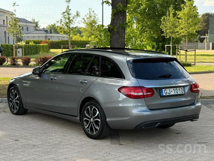 Pelēks Mercedes-Benz c-220 2015 Rīga, ar dzinēja tilpumu 2.20 L un nobraukumu 276 tūkst. km par 8990 €, foto 9 vietnē AUTOMOTO.COM.LV
