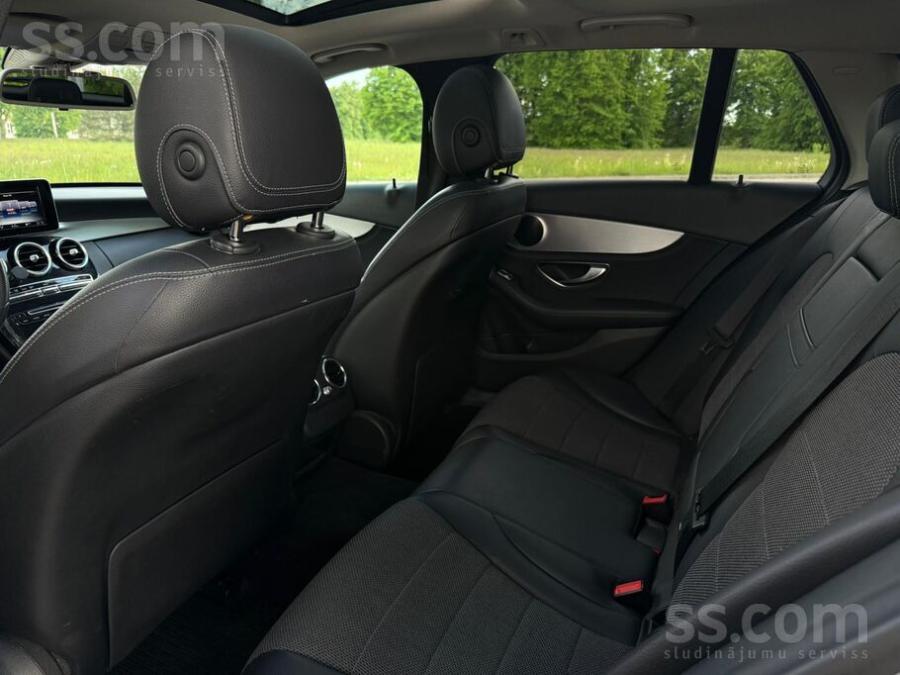 Pelēks Mercedes-Benz c-220 2015 Rīga, ar dzinēja tilpumu 2.20 L un nobraukumu 276 tūkst. km par 8990 €, foto 17 vietnē AUTOMOTO.COM.LV