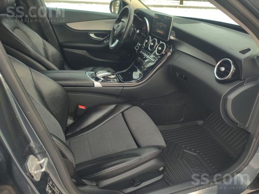 Pelēks Mercedes-Benz c-220 2015 Rīga, ar dzinēja tilpumu 2.20 L un nobraukumu 321 tūkst. km par 11200 €, foto 16 vietnē AUTOMOTO.COM.LV