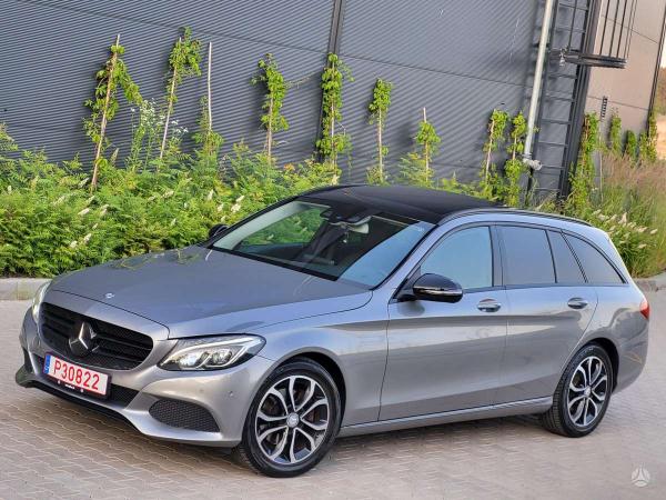 Pelēks Mercedes-Benz c-220 2015 Viļņa, ar dzinēja tilpumu 2.14 L un nobraukumu 254 tūkst. km par 9990 €, foto 2 vietnē AUTOMOTO.COM.LV