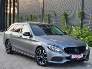 Grey Mercedes-Benz c-220 2015 in Vilnius, with an engine capacity of 2.14 L and mileage of 254 thousand km for 10950 €, photo  on AUTOMOTO.COM.LV