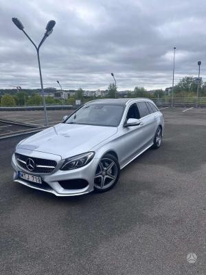 Pelēks Mercedes-Benz c-220 2015 Viļņa, ar dzinēja tilpumu 2.14 L un nobraukumu 185 tūkst. km par 12500 €, foto  vietnē AUTOMOTO.COM.LV