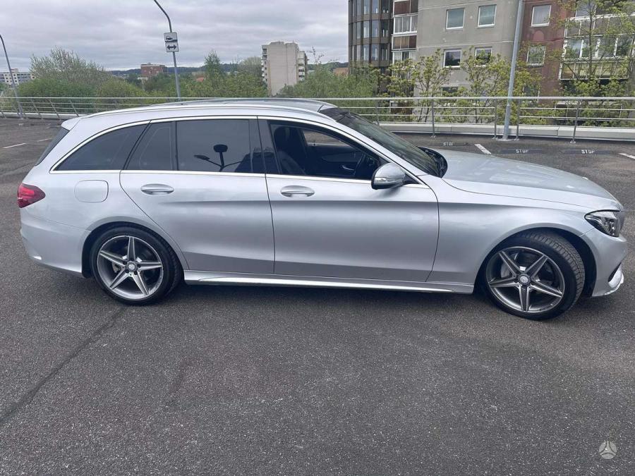 Pelēks Mercedes-Benz c-220 2015 Viļņa, ar dzinēja tilpumu 2.14 L un nobraukumu 185 tūkst. km par 12500 €, foto 6 vietnē AUTOMOTO.COM.LV