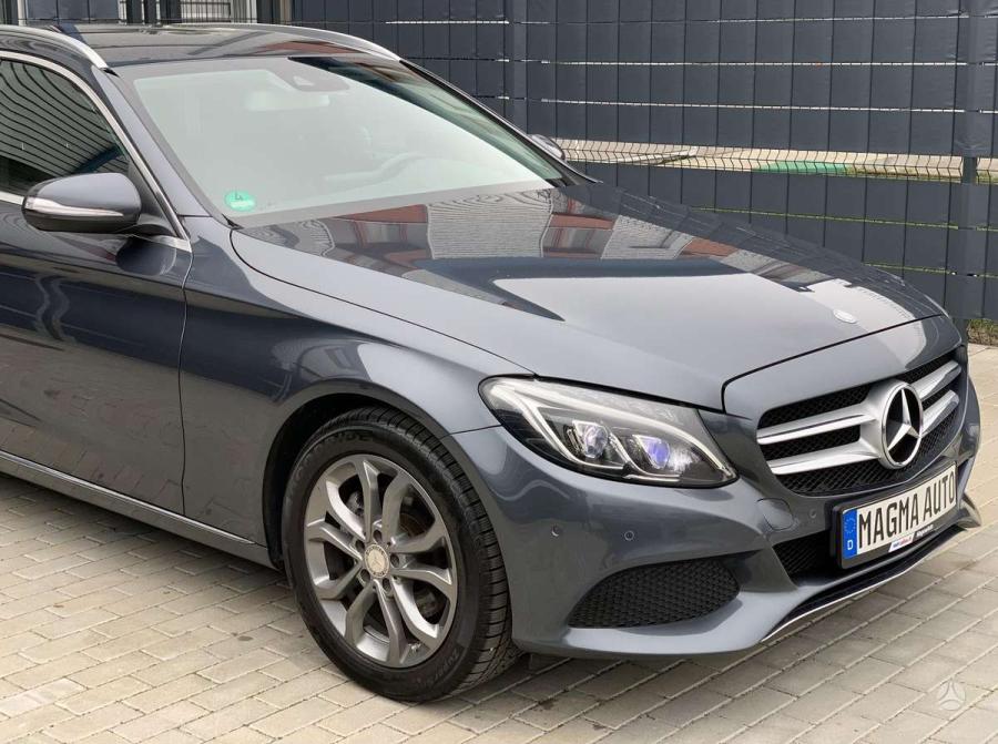 Pelēks Mercedes-Benz c-220 2015 Marijampole, ar dzinēja tilpumu 2.14 L un nobraukumu 243 tūkst. km par 11350 €, foto 12 vietnē AUTOMOTO.COM.LV