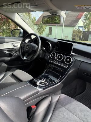 Grey Mercedes-Benz c-220 2015 in Riga, with an engine capacity of 2.20 L and mileage of 288 thousand km for 11200 €, photo 11 on AUTOMOTO.COM.LV