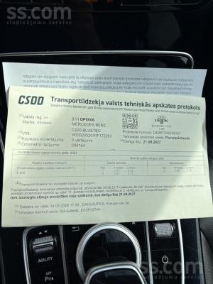 Grey Mercedes-Benz c-220 2015 in Riga, with an engine capacity of 2.20 L and mileage of 288 thousand km for 11200 €, photo 17 on AUTOMOTO.COM.LV