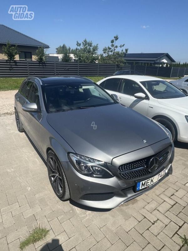 Grey Mercedes-Benz c-220 2015 in Kaunas, with an engine capacity of 2.10 L and mileage of 336 thousand km for 10500 €, photo 5 on AUTOMOTO.COM.LV
