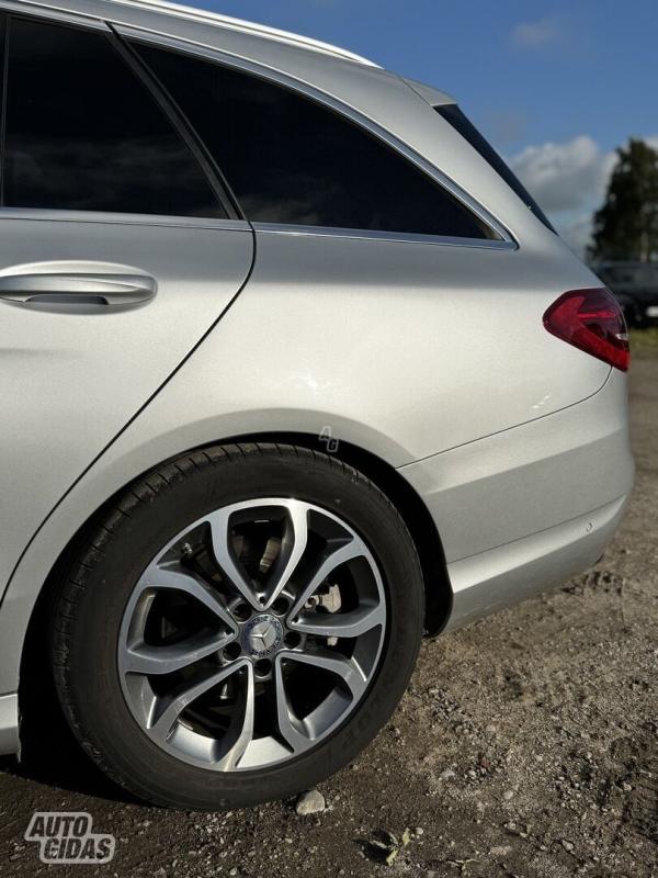Grey Mercedes-Benz c-220 2016 in Klaipeda, with an engine capacity of 2.10 L and mileage of 231 thousand km for 14750 €, photo 8 on AUTOMOTO.COM.LV