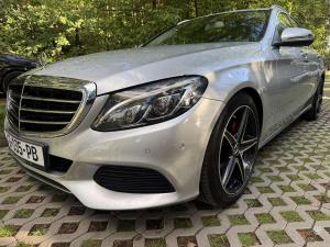 Grey Mercedes-Benz c-220 2016 in Vilnius, with an engine capacity of 2.14 L and mileage of 300 thousand km for 10300 €, photo  on AUTOMOTO.COM.LV