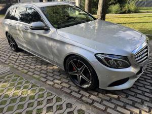 Grey Mercedes-Benz c-220 2016 in Vilnius, with an engine capacity of 2.14 L and mileage of 300 thousand km for 10300 €, photo 5 on AUTOMOTO.COM.LV