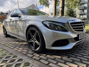 Grey Mercedes-Benz c-220 2016 in Vilnius, with an engine capacity of 2.14 L and mileage of 300 thousand km for 10300 €, photo 6 on AUTOMOTO.COM.LV