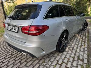 Grey Mercedes-Benz c-220 2016 in Vilnius, with an engine capacity of 2.14 L and mileage of 300 thousand km for 10300 €, photo 7 on AUTOMOTO.COM.LV