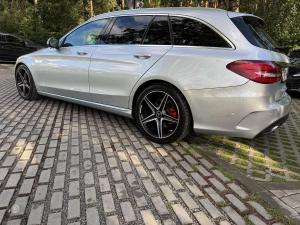 Grey Mercedes-Benz c-220 2016 in Vilnius, with an engine capacity of 2.14 L and mileage of 300 thousand km for 10300 €, photo 9 on AUTOMOTO.COM.LV
