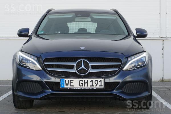 Grey Mercedes-Benz c-220 2016 in Riga, with an engine capacity of 2.20 L and mileage of 273 thousand km for 9900 €, photo 1 on AUTOMOTO.COM.LV