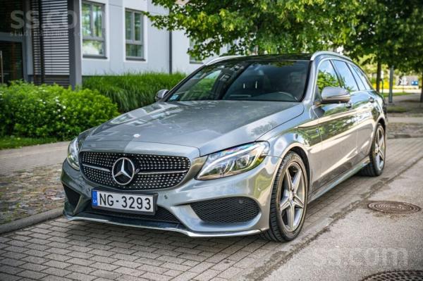 Grey Mercedes-Benz c-220 2017 in Riga, with an engine capacity of 2.20 L and mileage of 0 thousand km for 13990 €, photo 1 on AUTOMOTO.COM.LV