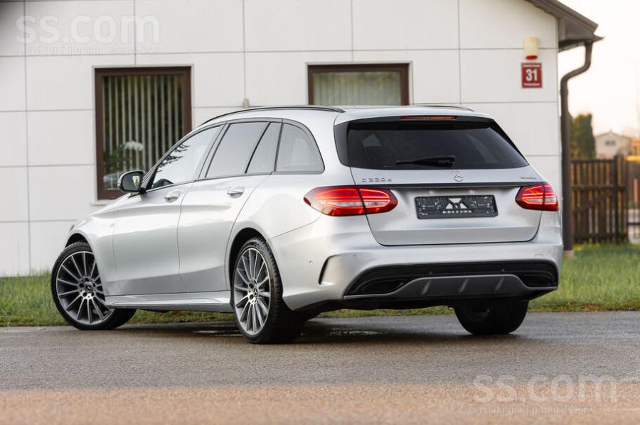 Pelēks Mercedes-Benz c-220 2017 Jelgava, ar dzinēja tilpumu 2.20 L un nobraukumu 245 tūkst. km par 14900 €, foto 6 vietnē AUTOMOTO.COM.LV