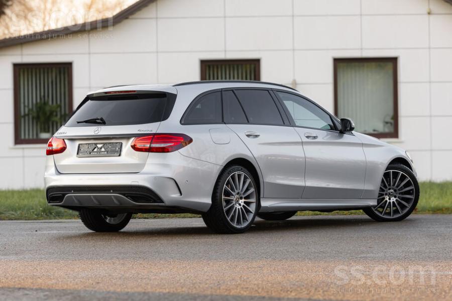 Pelēks Mercedes-Benz c-220 2017 Jelgava, ar dzinēja tilpumu 2.20 L un nobraukumu 245 tūkst. km par 14900 €, foto 8 vietnē AUTOMOTO.COM.LV