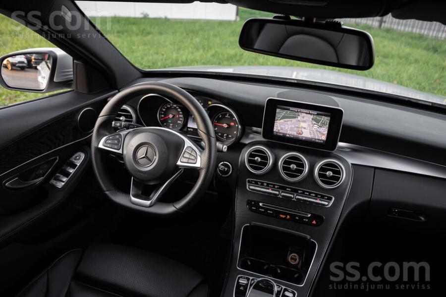Pelēks Mercedes-Benz c-220 2017 Jelgava, ar dzinēja tilpumu 2.20 L un nobraukumu 245 tūkst. km par 14900 €, foto 12 vietnē AUTOMOTO.COM.LV