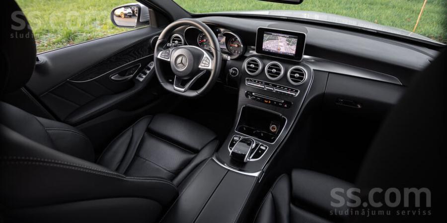 Pelēks Mercedes-Benz c-220 2017 Jelgava, ar dzinēja tilpumu 2.20 L un nobraukumu 245 tūkst. km par 14900 €, foto 14 vietnē AUTOMOTO.COM.LV