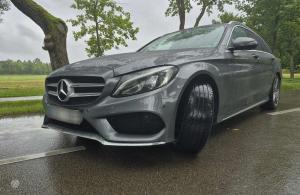 Grey Mercedes-Benz c-220 2017 in Kaunas, with an engine capacity of 2.14 L and mileage of 231 thousand km for 8900 €, photo  on AUTOMOTO.COM.LV