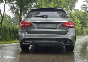 Grey Mercedes-Benz c-220 2017 in Kaunas, with an engine capacity of 2.14 L and mileage of 231 thousand km for 8900 €, photo 11 on AUTOMOTO.COM.LV