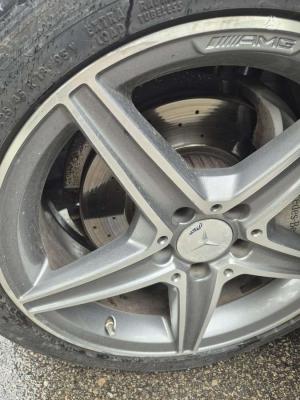 Grey Mercedes-Benz c-220 2017 in Kaunas, with an engine capacity of 2.14 L and mileage of 231 thousand km for 8900 €, photo 18 on AUTOMOTO.COM.LV