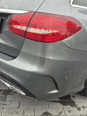 Grey Mercedes-Benz c-220 2017 in Kaunas, with an engine capacity of 2.14 L and mileage of 231 thousand km for 8900 €, photo 25 on AUTOMOTO.COM.LV