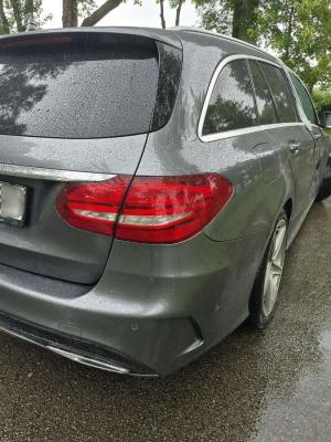 Grey Mercedes-Benz c-220 2017 in Kaunas, with an engine capacity of 2.14 L and mileage of 231 thousand km for 8900 €, photo 30 on AUTOMOTO.COM.LV