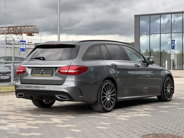 Grey Mercedes-Benz c-220 2017 in Siauliai, with an engine capacity of 2.10 L and mileage of 143 thousand km for 16600 €, photo 7 on AUTOMOTO.COM.LV