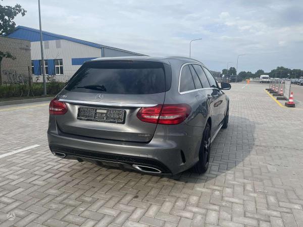 Grey Mercedes-Benz c-220 2017 in Taurage, with an engine capacity of 2.10 L and mileage of 293 thousand km for 12200 €, photo 6 on AUTOMOTO.COM.LV