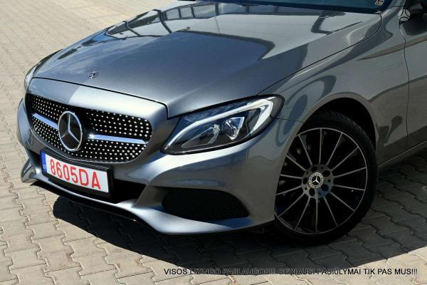 Pelēks Mercedes-Benz c-220 2017 Kretinga, ar dzinēja tilpumu 2.14 L un nobraukumu 261 tūkst. km par 12899 €, foto 5 vietnē AUTOMOTO.COM.LV