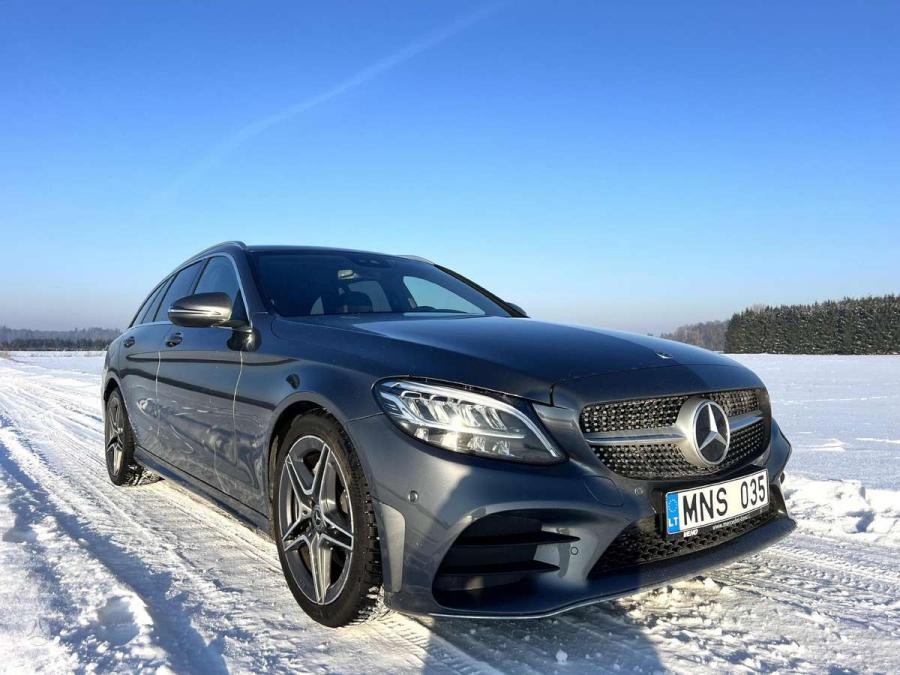 Pelēks Mercedes-Benz c-220 2018 Kauņa, ar dzinēja tilpumu 1.95 L un nobraukumu 250 tūkst. km par 15500 €, foto 4 vietnē AUTOMOTO.COM.LV