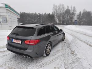 Grey Mercedes-Benz c-220 2018 in Jurbarkas, with an engine capacity of 2.10 L and mileage of 230 thousand km for 14000 €, photo 3 on AUTOMOTO.COM.LV