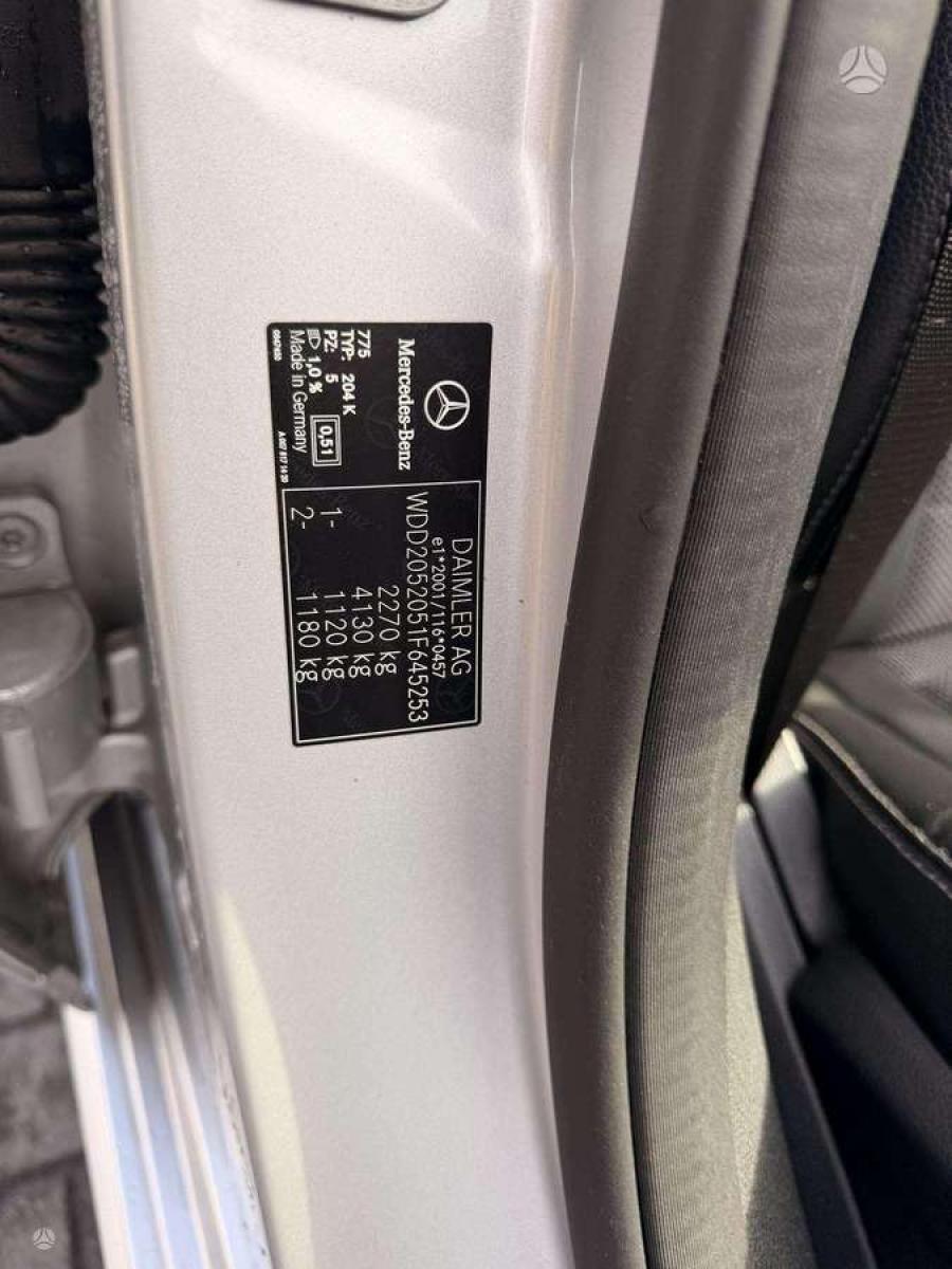 Pelēks Mercedes-Benz c-220 2018 Viļņa, ar dzinēja tilpumu 1.95 L un nobraukumu 159 tūkst. km par 15950 €, foto 21 vietnē AUTOMOTO.COM.LV